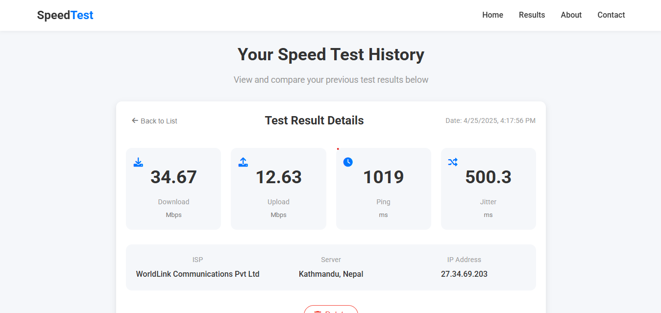Speed Test Pro | Fast, Free & Accurate Internet Speed Test Tool